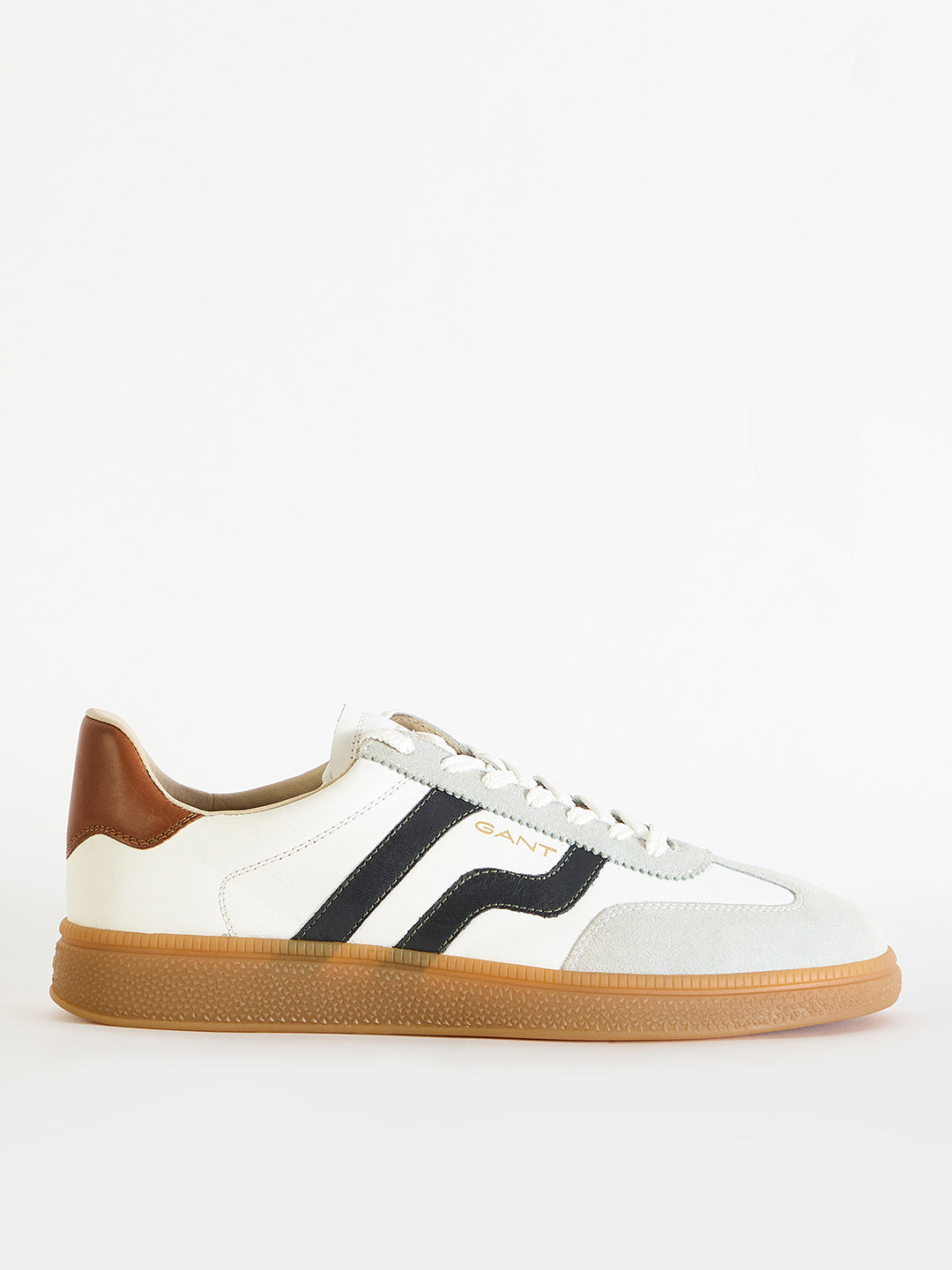 Shop Gant Men Multi Color-Blocked Lace-Up Round Toe Sneakers Online